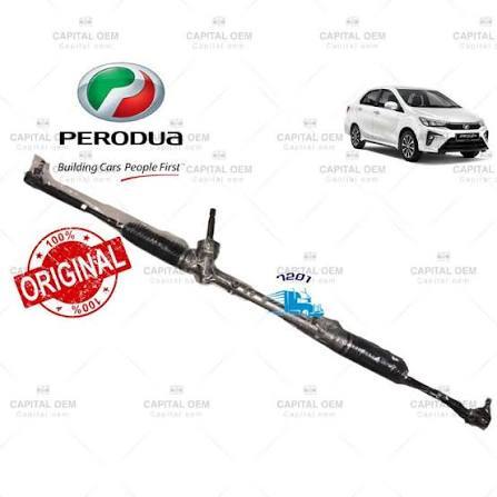 100%NEW ORIGINAL PERODUA Bezza Steering Rack Assembly (New) WITH TIE ...