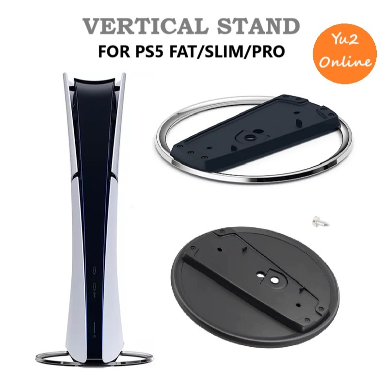 PS5 Console Vertical Stand OEM for PS5 Fat Slim Pro DIsc Digital ...