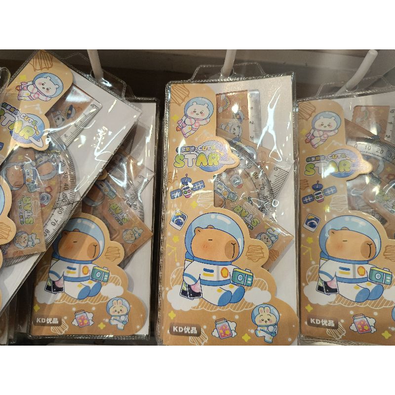 1 PEK SET PEMBARIS PELBAGAI SAIZ CAPYBARA UNTUK HADIAH KANAK2 | Shopee ...