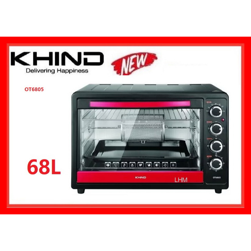 KHIND ELECTRIC OVEN KETUHAR 30L 50L 52L 68L OT3005 OT5205 OT6805 OT52R ...