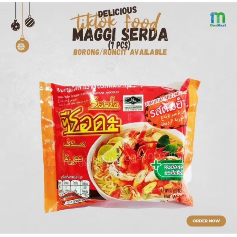 Maggi Serda Thailand Maggi Thailand kerabu HALAL | Shopee Malaysia