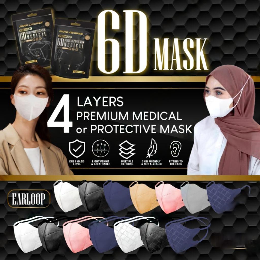 Ready Stock Duckbill Headloop Mask 3Ply / Duckbill Hijab Mask 3Ply ...