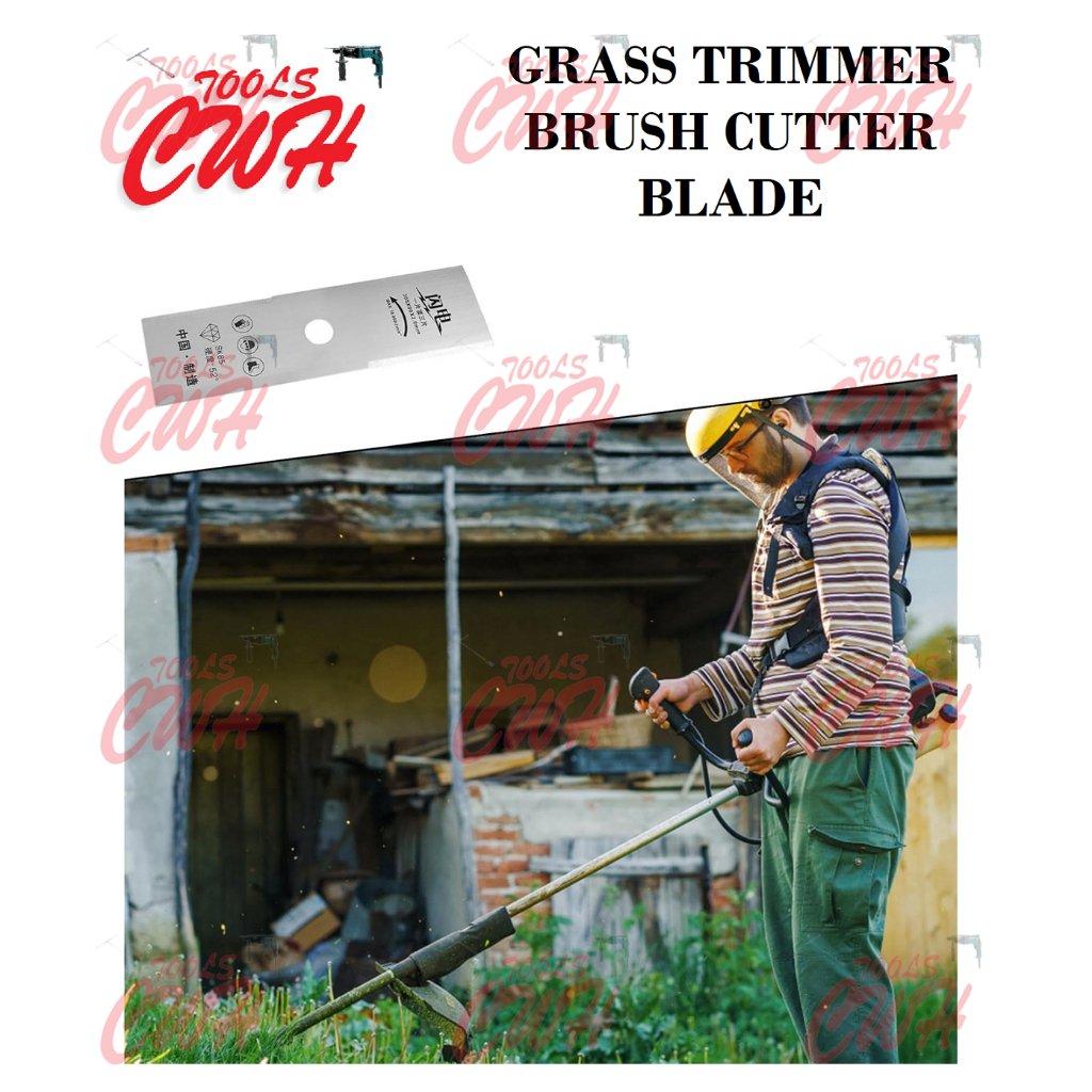 12" 300MM HEAVY DUTY GRASS TRIMMER BRUSH CUTTER CUTTING BLADE ...