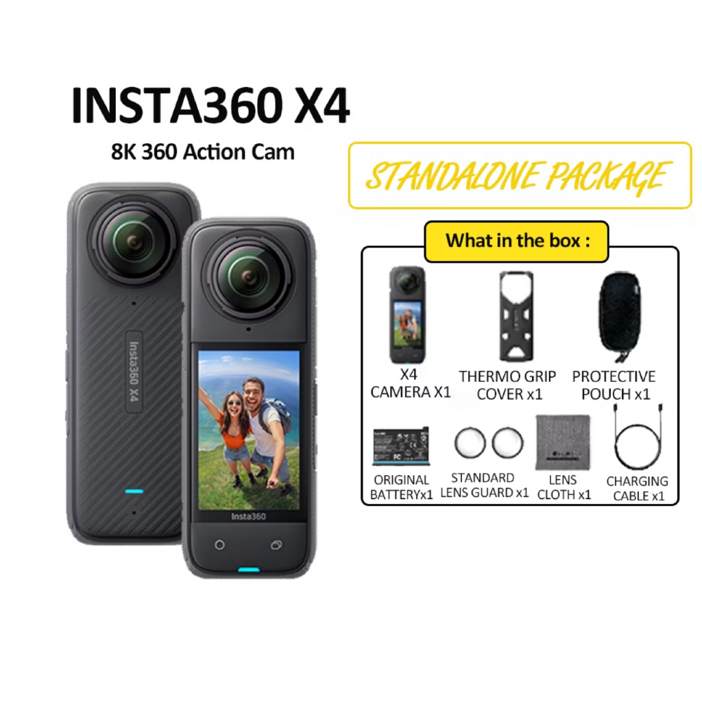 ***Ready Stock***Insta360 X4 - The 8K Action Camera | Shopee Malaysia