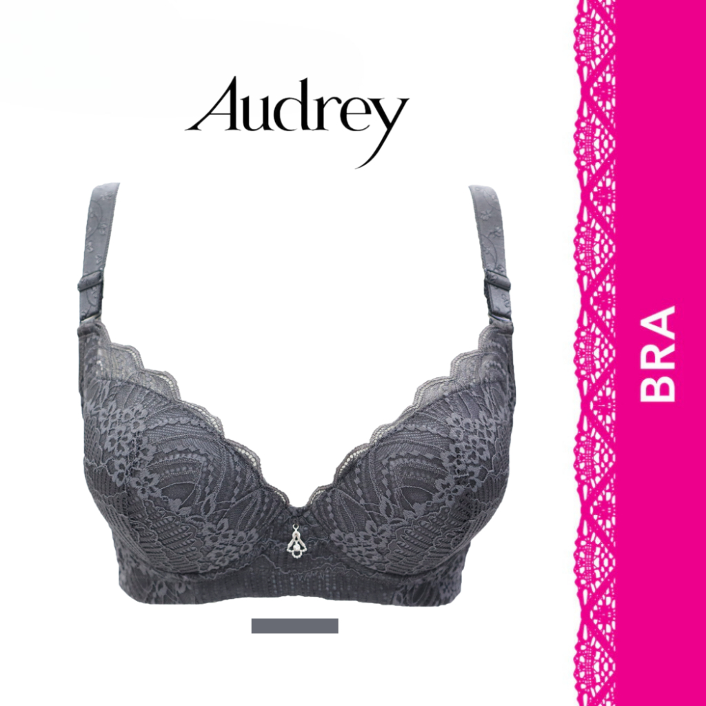 Audrey Fashion Wired 5/8 Push Up Bra Coli Wanita - B Cup Size 73-2001 ...