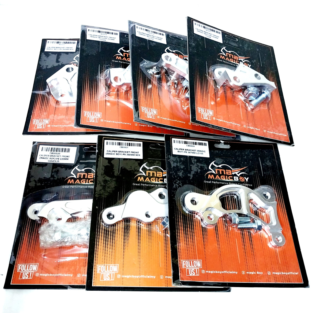 Magic Boy Caliper Bracket Front P8 / P9 LC135 NVX Y15ZR WAVE125 100% ...