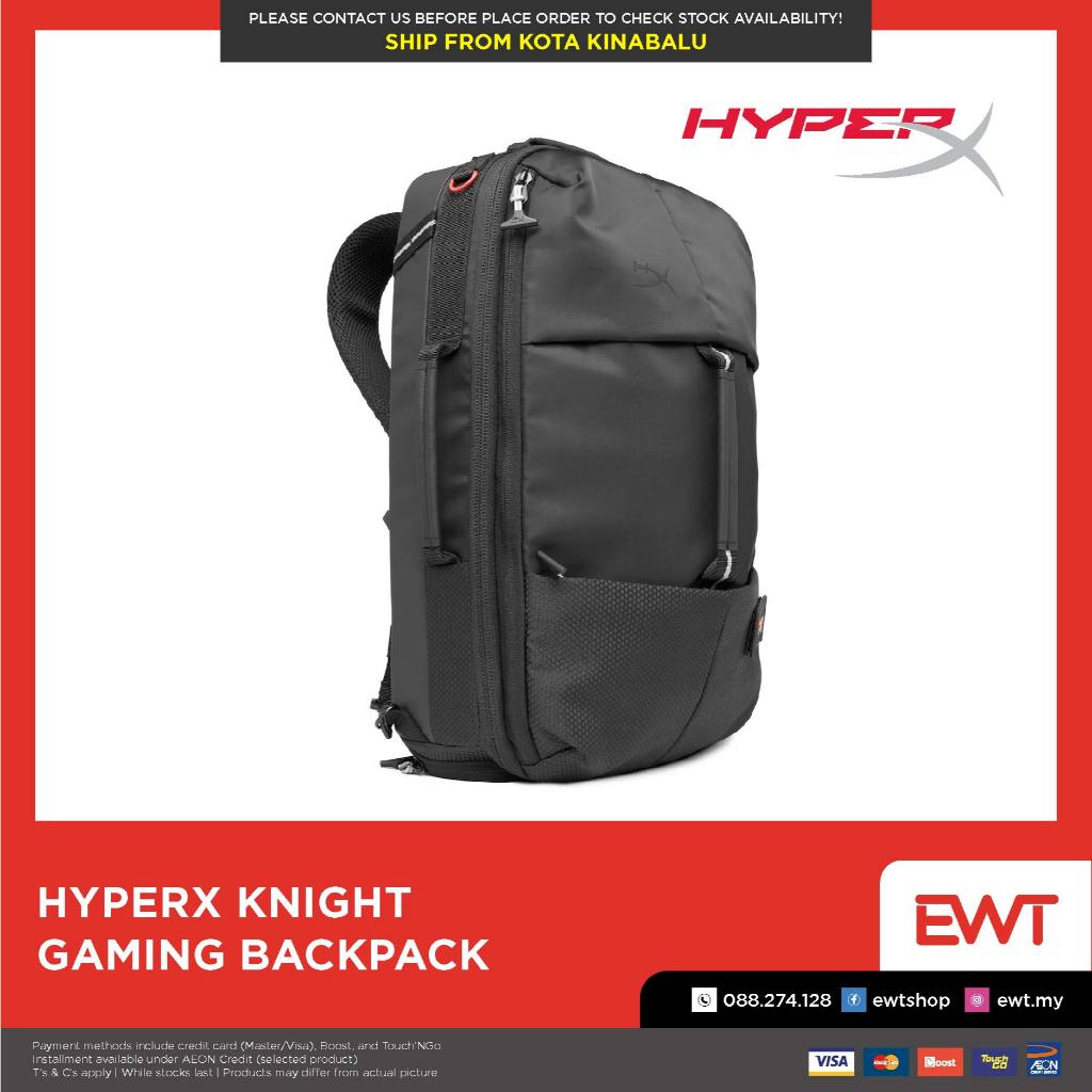 HyperX Knight Gaming Backpack 100% ORIGINAL | Shopee Malaysia