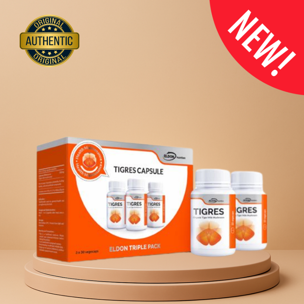 ELDON Nutrition TigRes Capsules – Advanced Tongkat Ali & Ginseng for ...