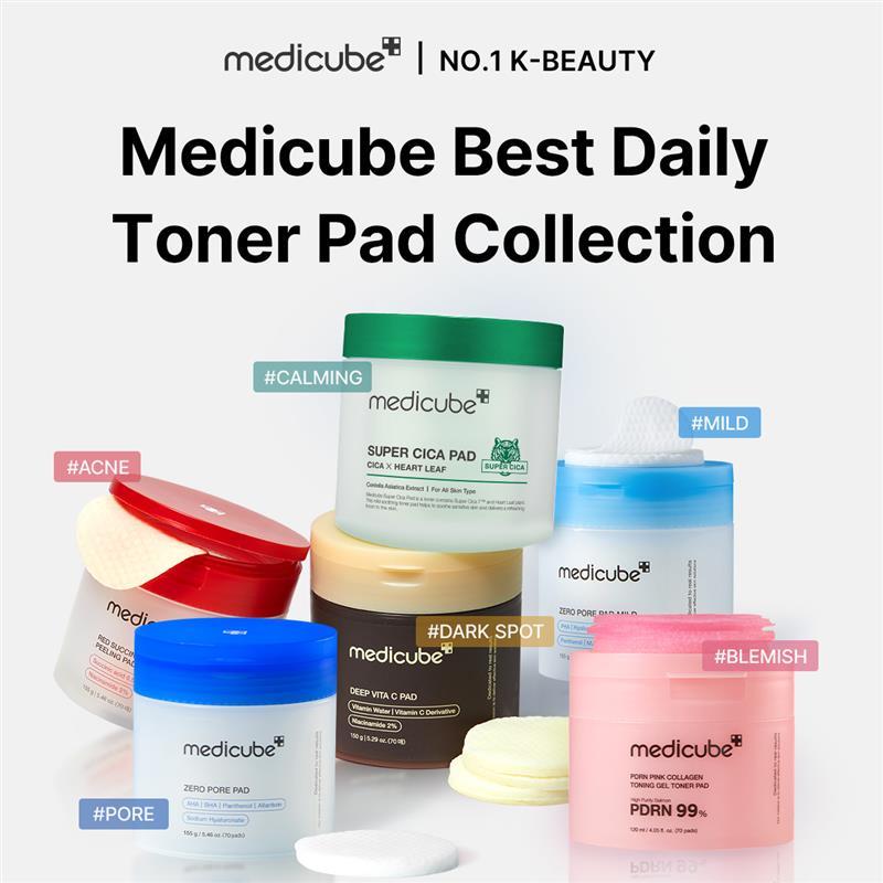 [medicube official] Best Toner Pad Collection | Zero Pore Tightening ...