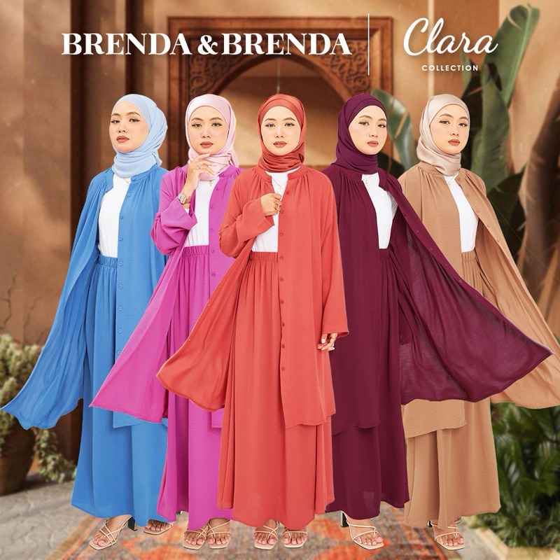 BRENDA&BRENDA SET CASUAL (CLARA) | Shopee Malaysia