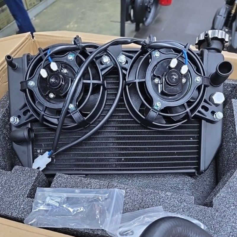 Yamaha Y15ZR Fast Cooling Big Radiator with Two Big Fan Y15 | Shopee ...