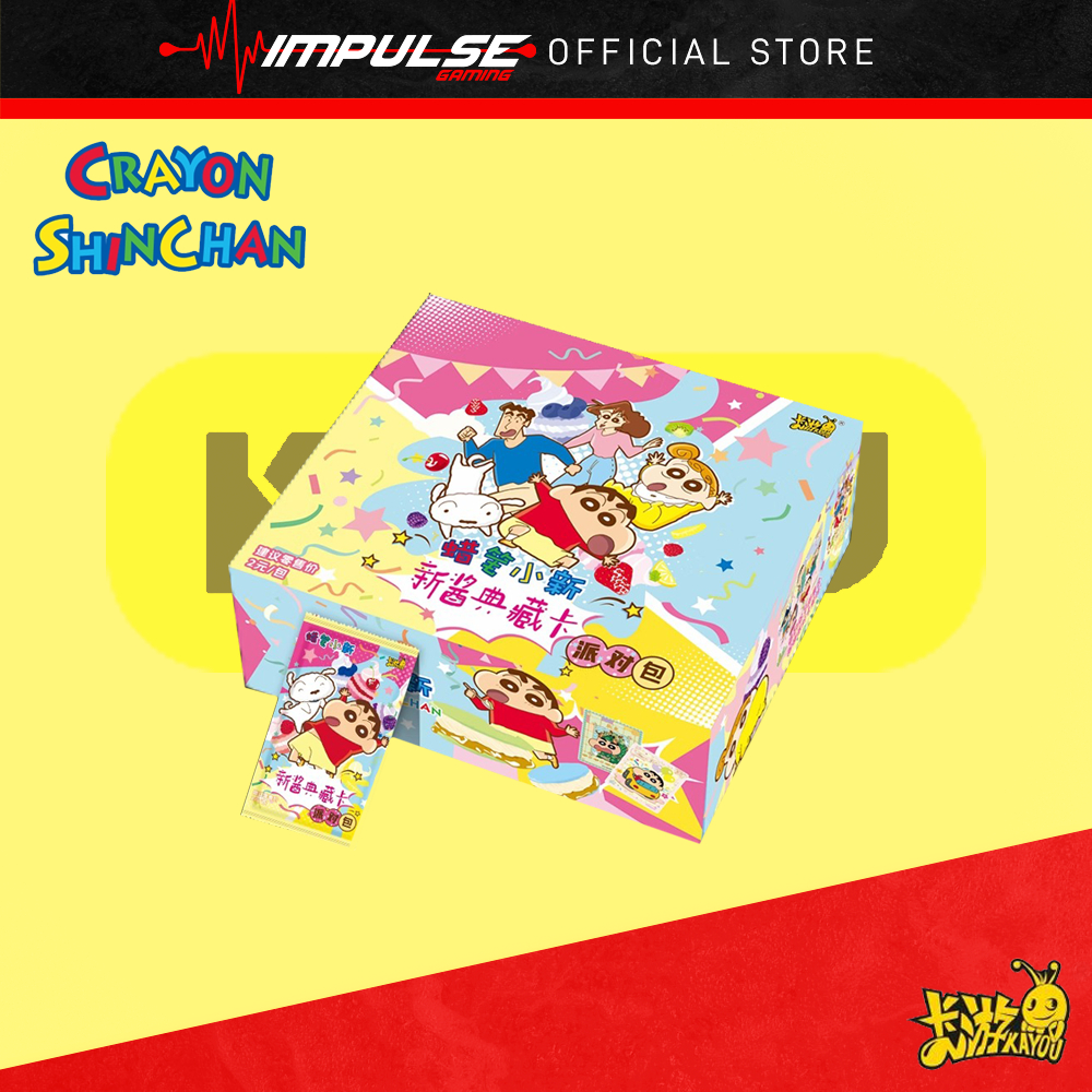 Kayou Crayon Shin-Chan Party Series 01 Card 卡游 蜡笔小新新酱典藏卡 - Random Pack ...