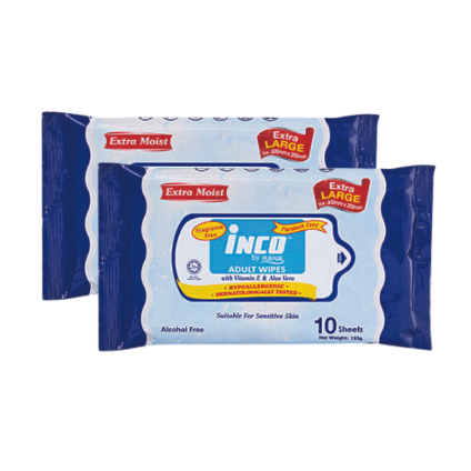 Pureen INCO Wipes 2x 10's [Free Gift Not For Sale] | Shopee Malaysia