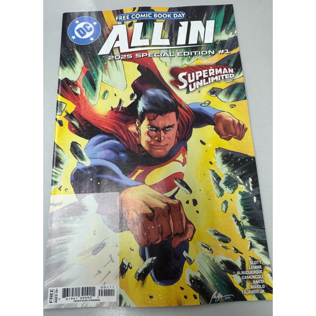 DC All In / Absolute Universe Special Edition #1 - Free Comic Book Day ...