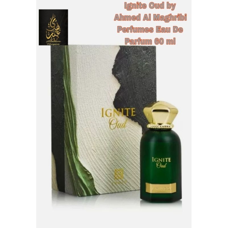 Ignite Oud by Ahmed Al Maghribi Perfumes - 60ML Eau De Parfum for ...