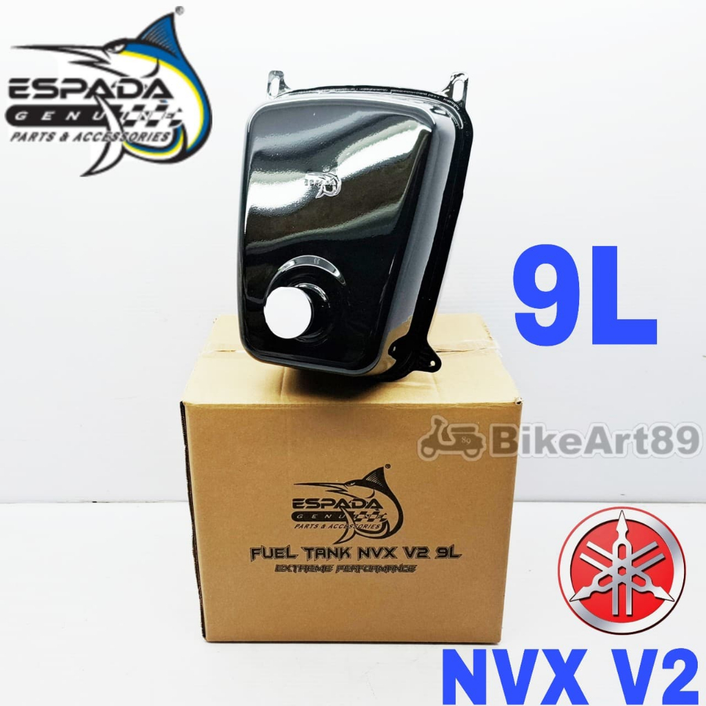 ESPADA Fuel Tank Yamaha NVX155 V2 9L 9 liter Big Tank Yamaha NVX ...