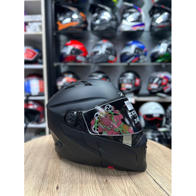 Zeus Helmet ZS 613H (free smoke visor + spoiler) | Shopee Malaysia