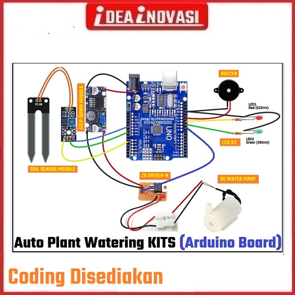 Auto Plant Watering Kit (ARDUINO BOARD) | Shopee Malaysia
