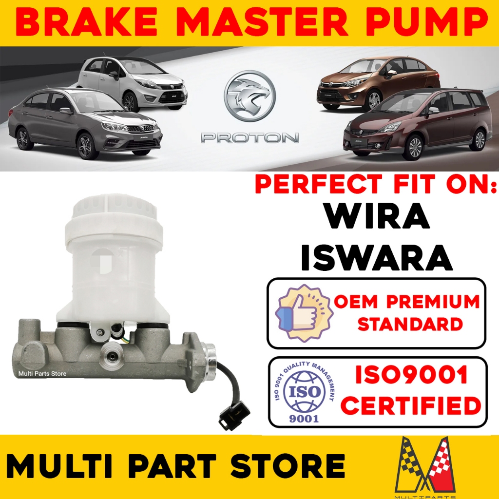 Brake Master Pump Wira 1.5 / Master Pump Wira 1.3 / Master Pump Wira 1. ...