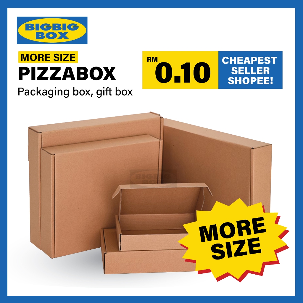 BigBigBox (SERIES 2) Pizzabox/ Courier Box Harga Direct Kilang Kotak ...