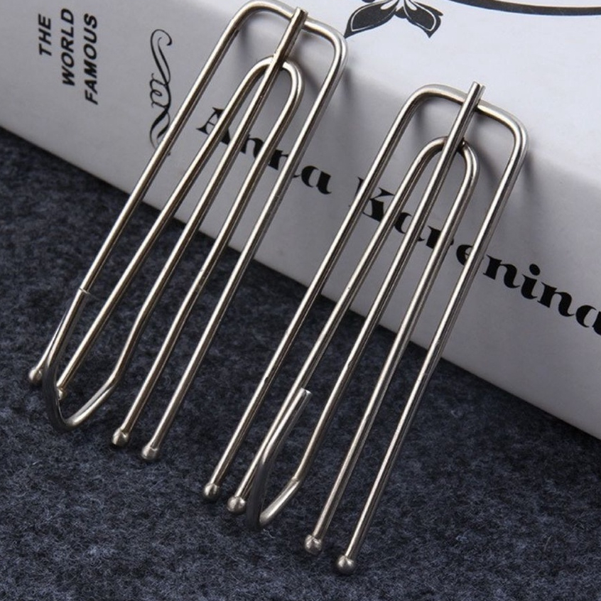 CURTAIN HOOK / PLEAT HOOK/Cangkuk Langsir Besi Cangkuk tengah (Middle ...