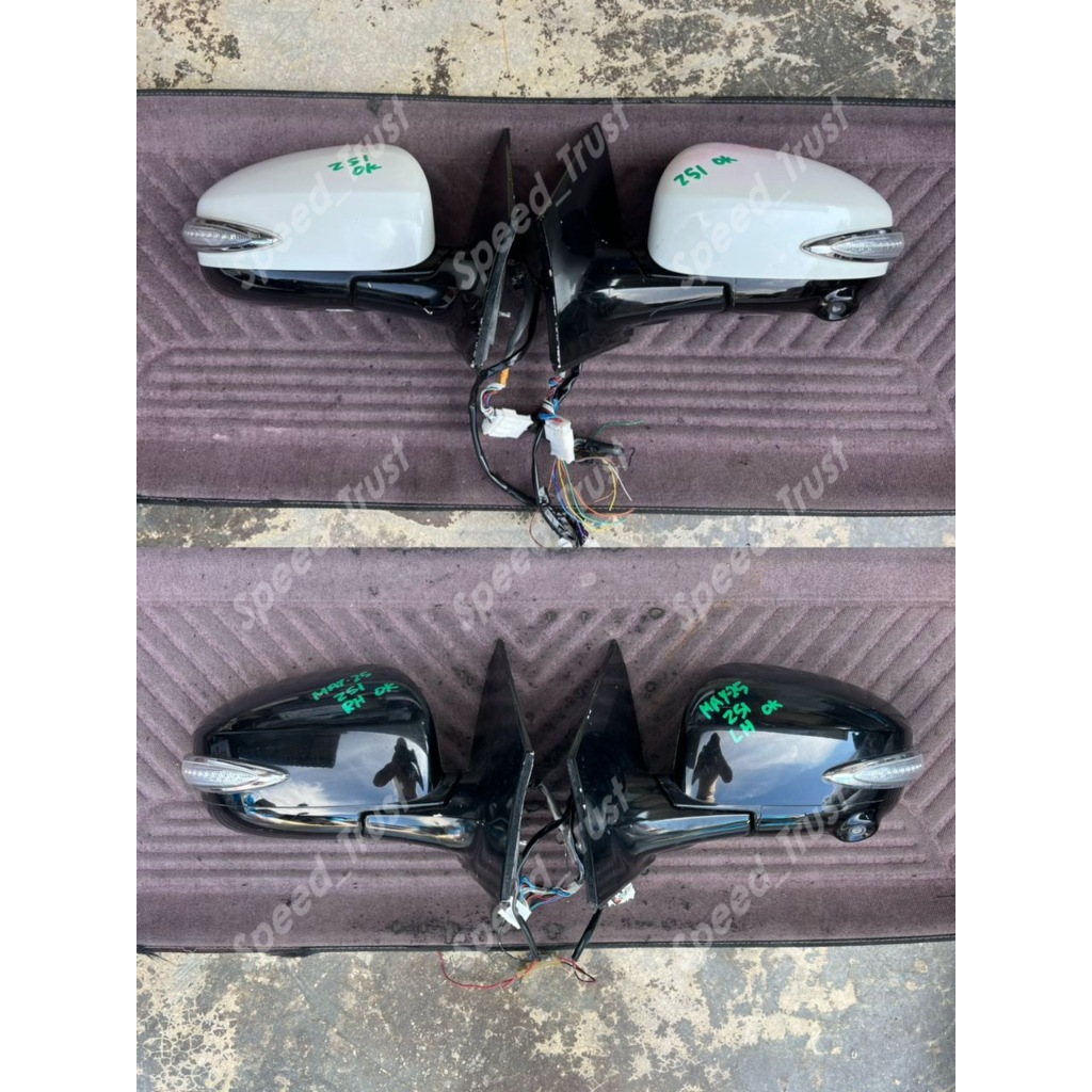 Original Japan USED Side Mirror Autoflip Lampu Signal Light & Camera LH ...