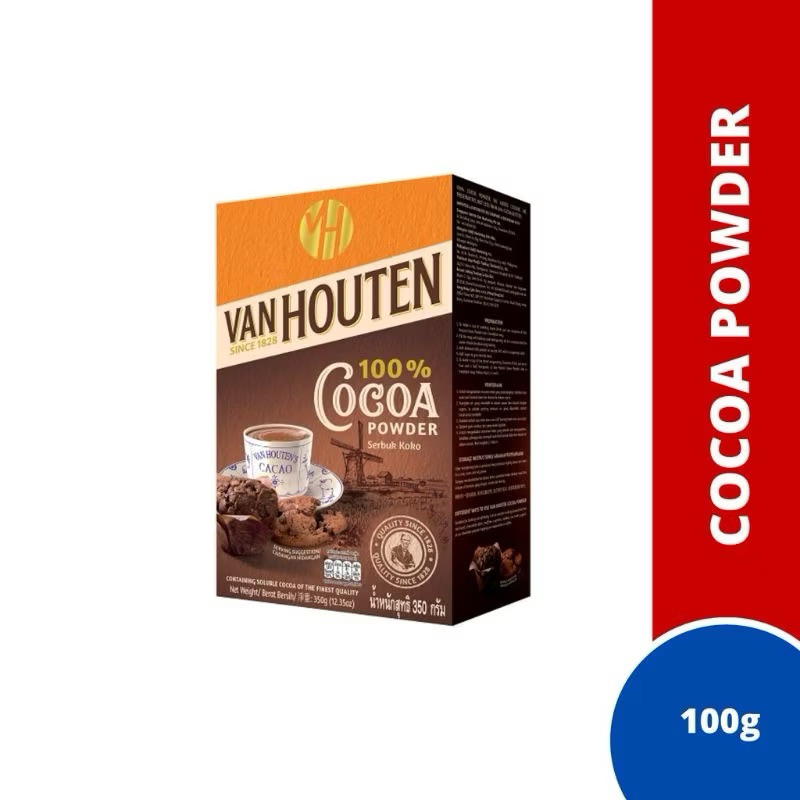 Van Houten Cocoa Powder 100G | Shopee Malaysia