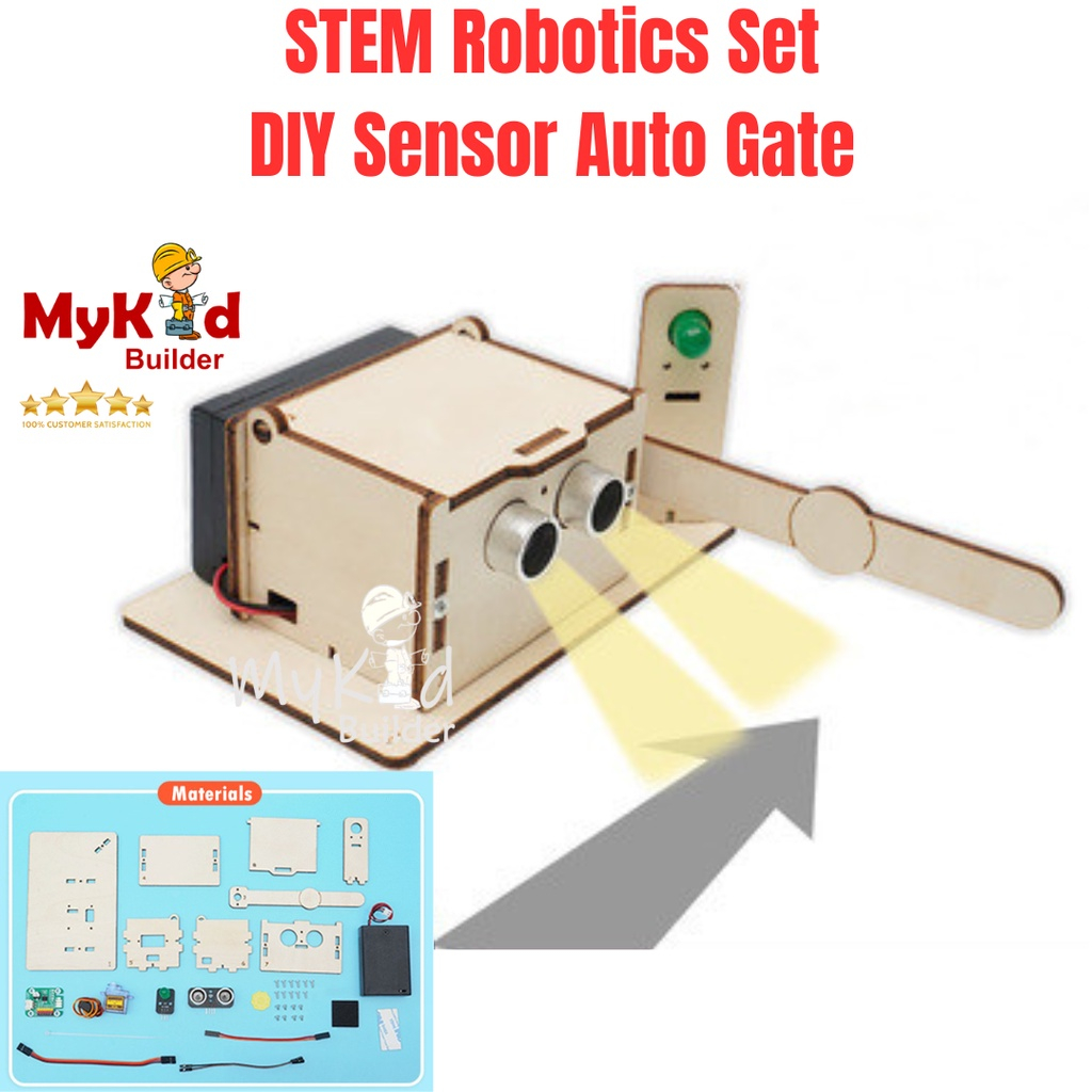 RBT Tahun 5 Pagar Keselamatan DIY Electric Sensor Auto Gate STEM ...