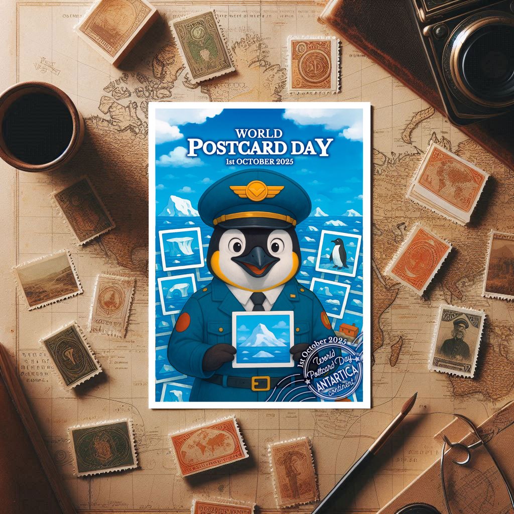2025 World Postcard Day WPD - Antartica Continet | Shopee Malaysia