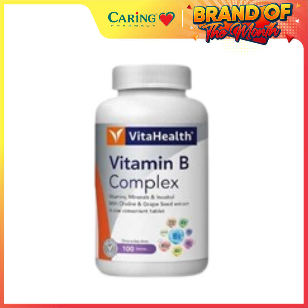 VITAHEALTH VITAMIN B COMPLEX 100S | Shopee Malaysia