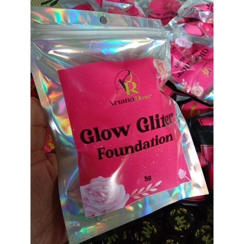 💥 GLOW GLITTER FOUNDATION AR BEAUTY ORIGINAL HQ +🎁 | Shopee Malaysia