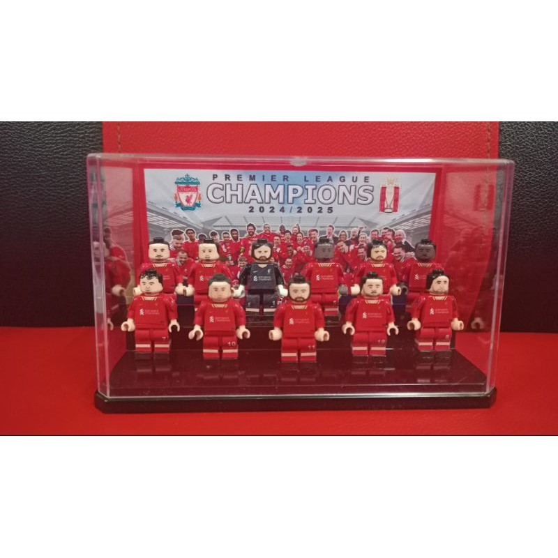Set Minifigure Liverpool Champion EPL 24/25 | Shopee Malaysia