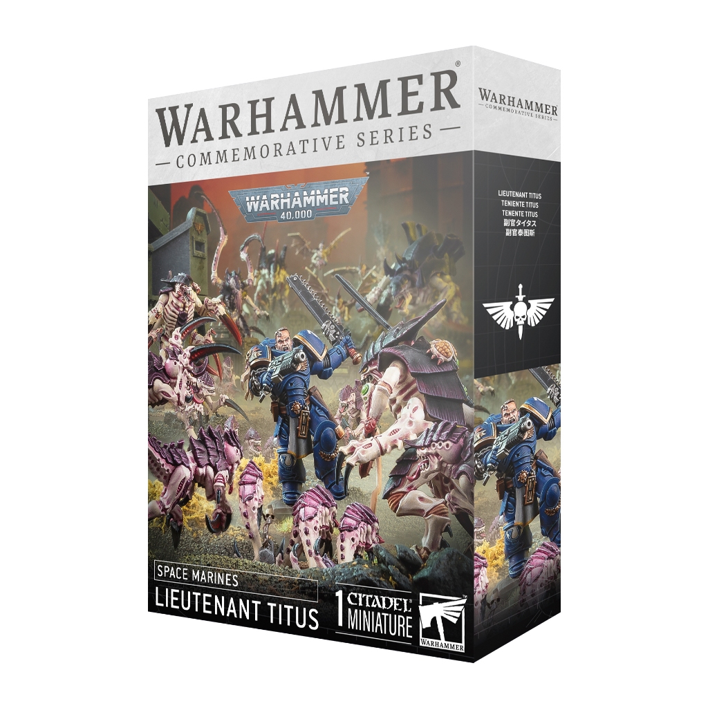 Warhammer 40k Lieutenant Titus | Shopee Malaysia