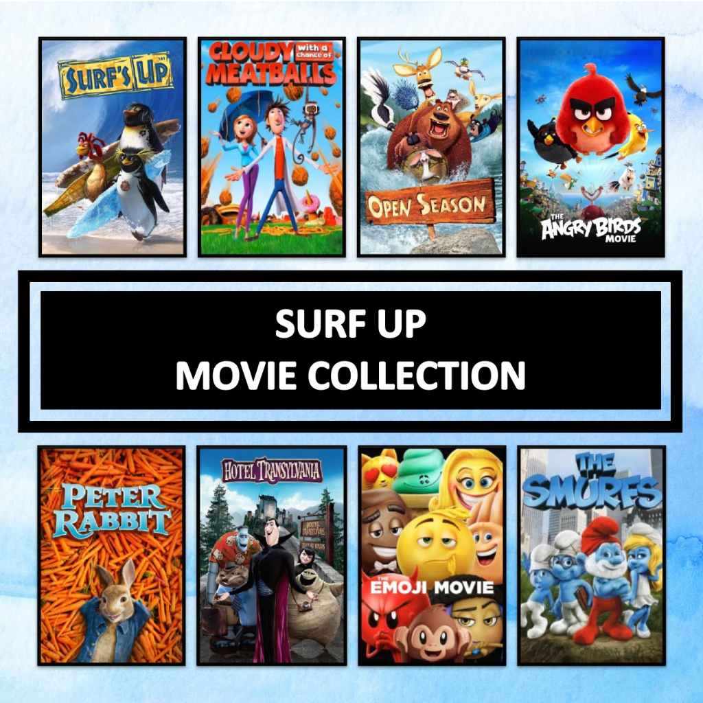 CARTOON | SURF UP ANIMATION COLLECTION | PENDRIVE MOVIE | KOLEKSI VIDEO ...