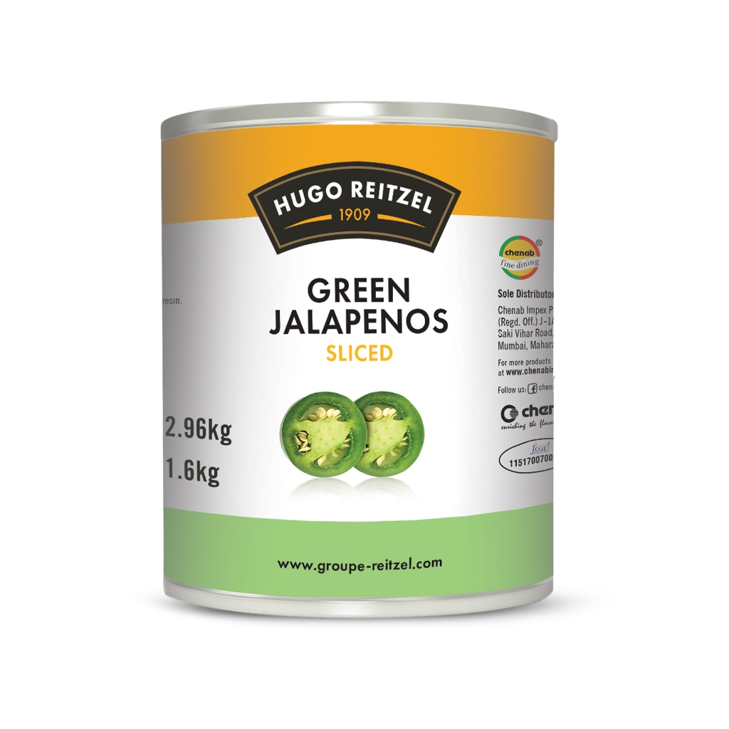 Hugo Reitzel Green Sliced Jalapenos 3kg | Shopee Malaysia