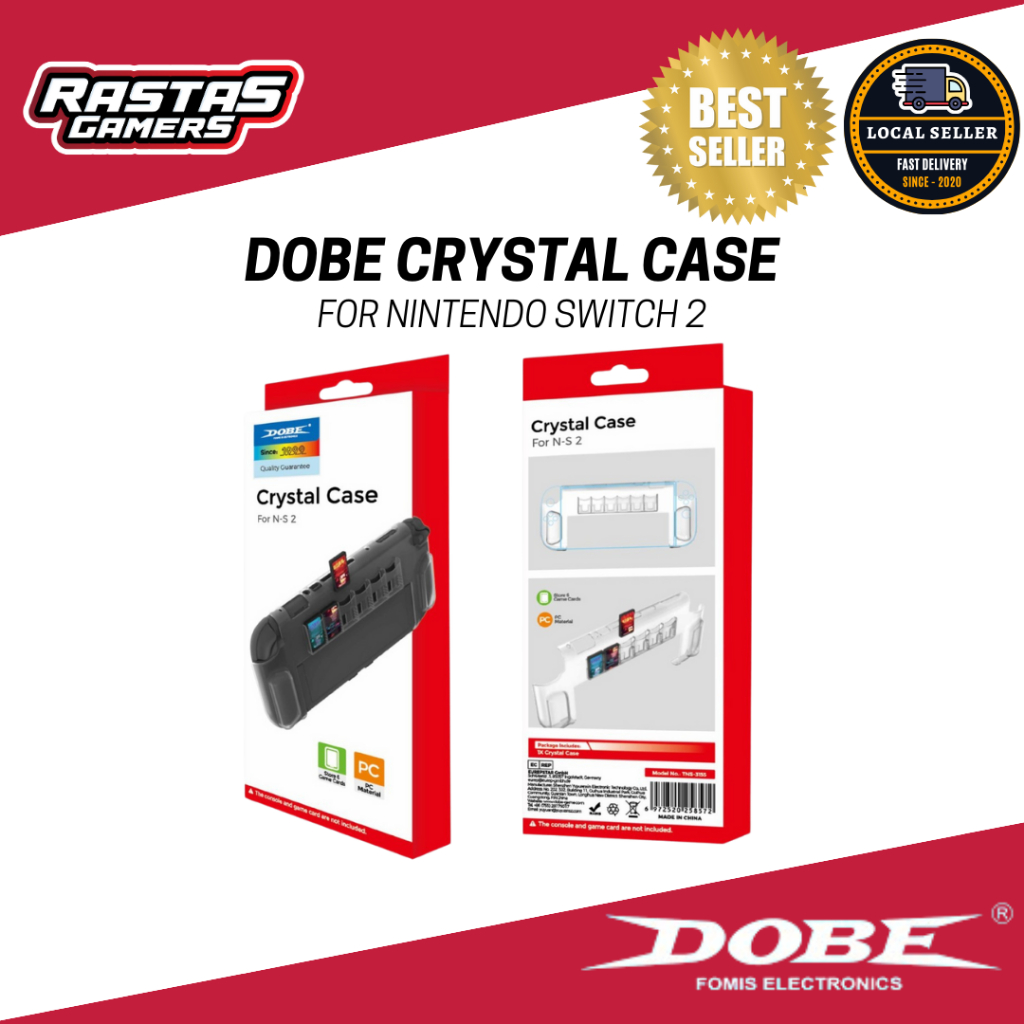 Dobe Crystal Case For Nintendo Switch 2 protective shell transparent ...