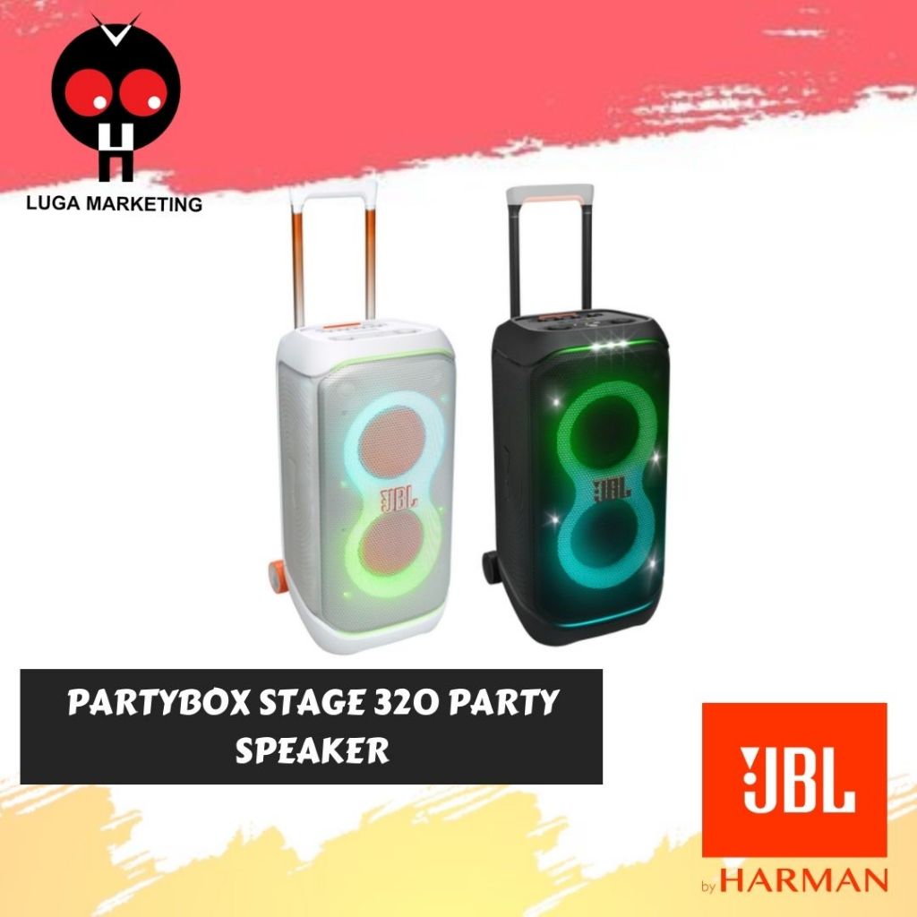 (JBL Malaysia) JBL Partybox Stage 320 / 520 Portable Bluetooth Party ...