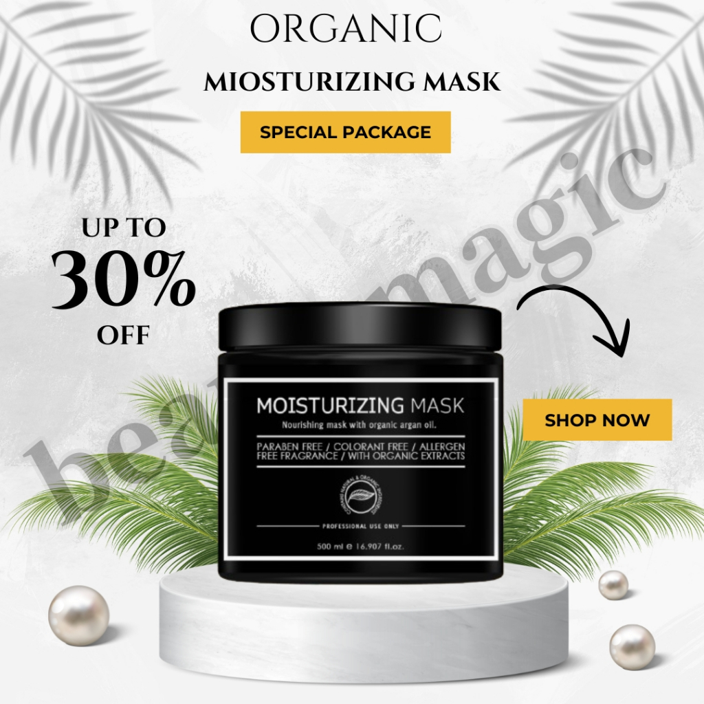 Nature's Organic Sense - Moisturizing Mask ( 200 & 500 ml )！ | Shopee ...