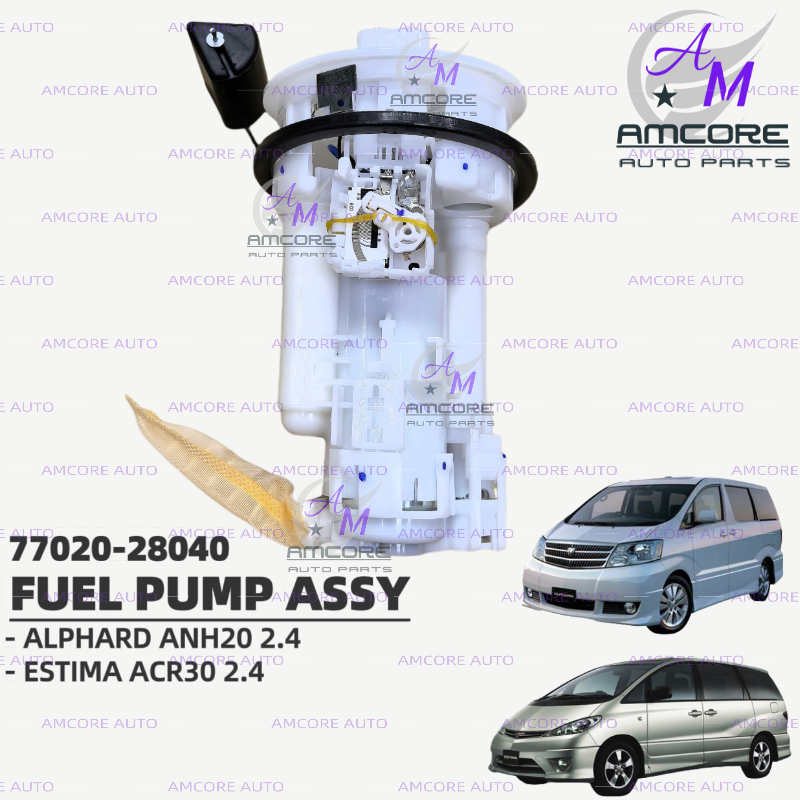 TOYOTA ALPHARD ANH10 / ESTIMA ACR30 - FUEL PUMP ASSY (77020-28040 ...