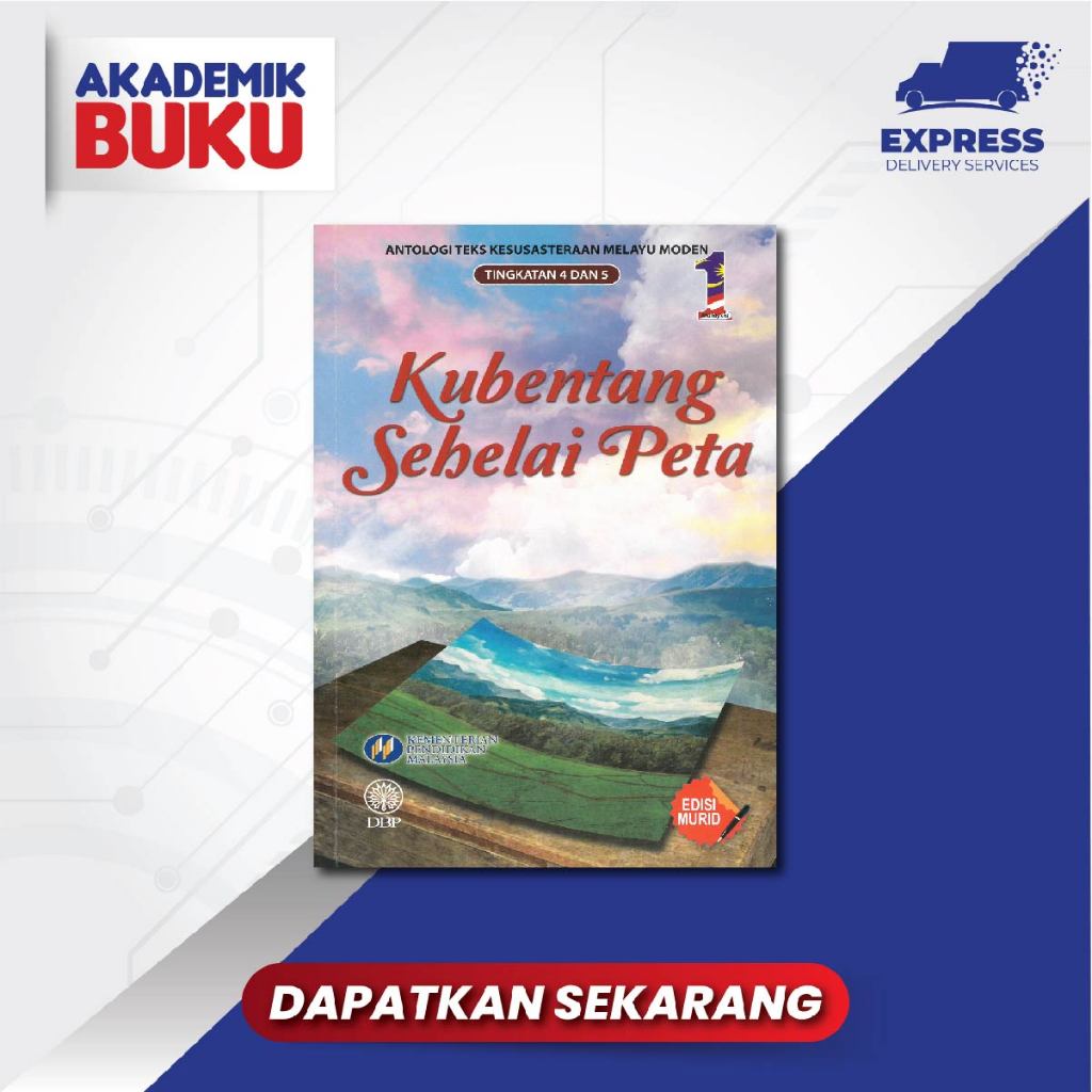 Akademik Buku DBP Buku Teks Kubentang Sehelai Peta Tingkatan 4 5 ...