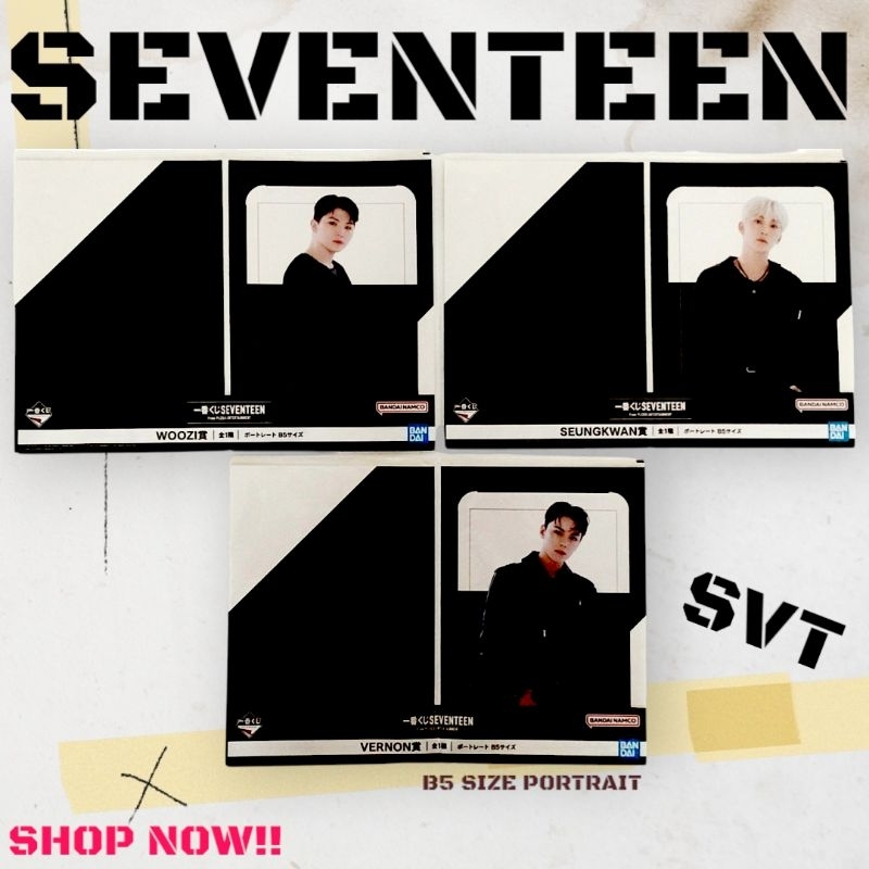 🧧MAY25 新品初登场‼️SEVENTEEN/SVT/세븐틴 : B5 SIZE TEAM MEMBER PORTRAIT-( 💯 ...