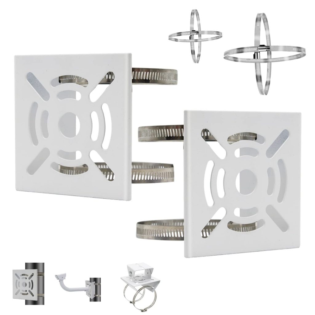 Universal Wall Mounting CCTV Camera Bracket With Loop /Camera Pole ...