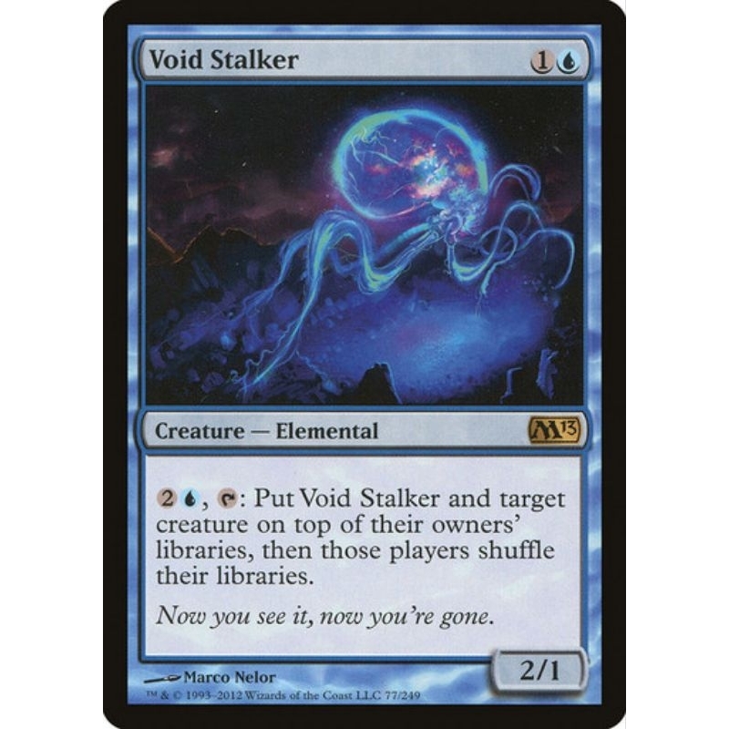 MTG Rare Blue Card - Void Stalker (Magic 2013) | Shopee Malaysia