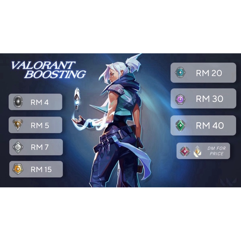 VALORANT BOOSTING SERVICE | Shopee Malaysia