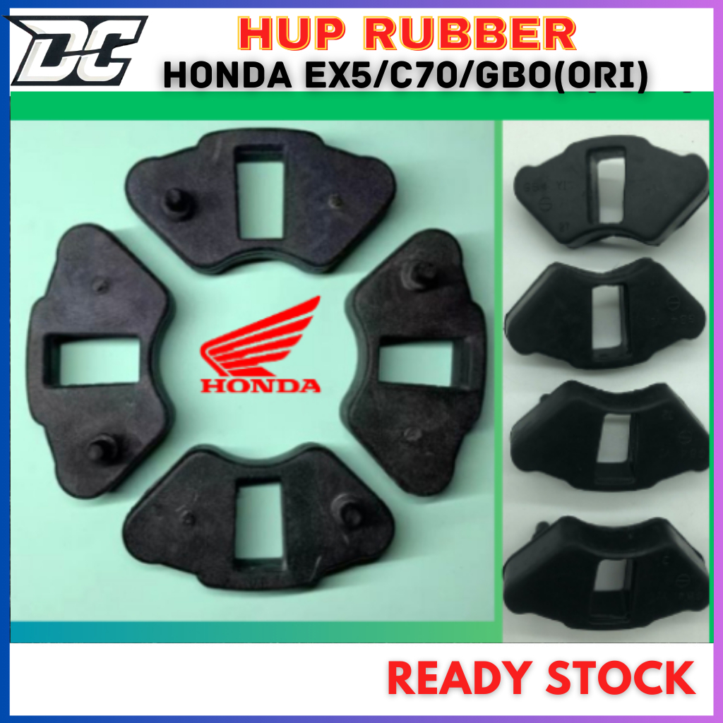 (ORIGINAL) Honda EX5/ C70/ GBO - HUB RUBBER / Getah Damper Hub Roda ...