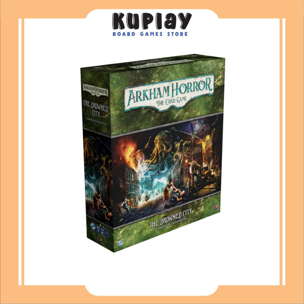 Arkham Horror: The Card Game – The Drowned City Campaign Expansion (Original) LCG | Made by ...