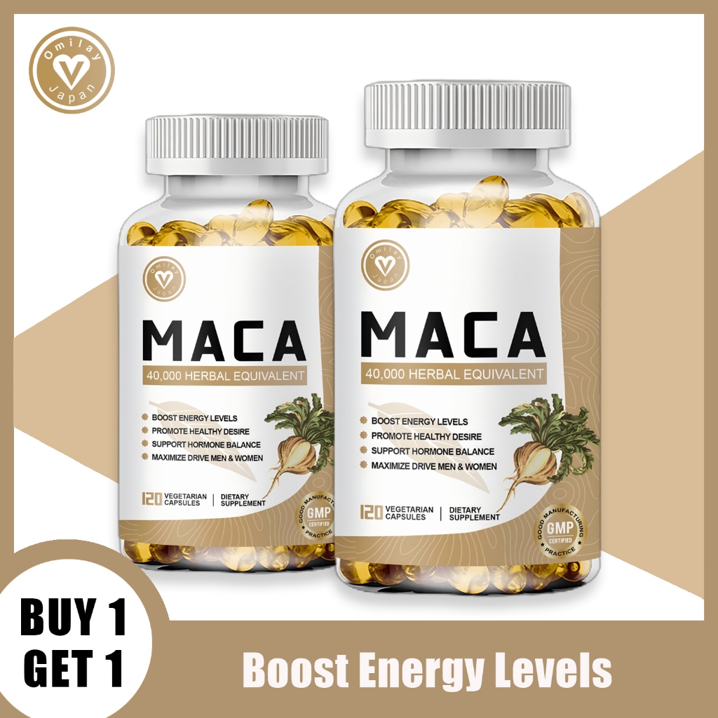 Omilay Maca Capsule Hormonal Balance Supplement Improve Energy Levels ...