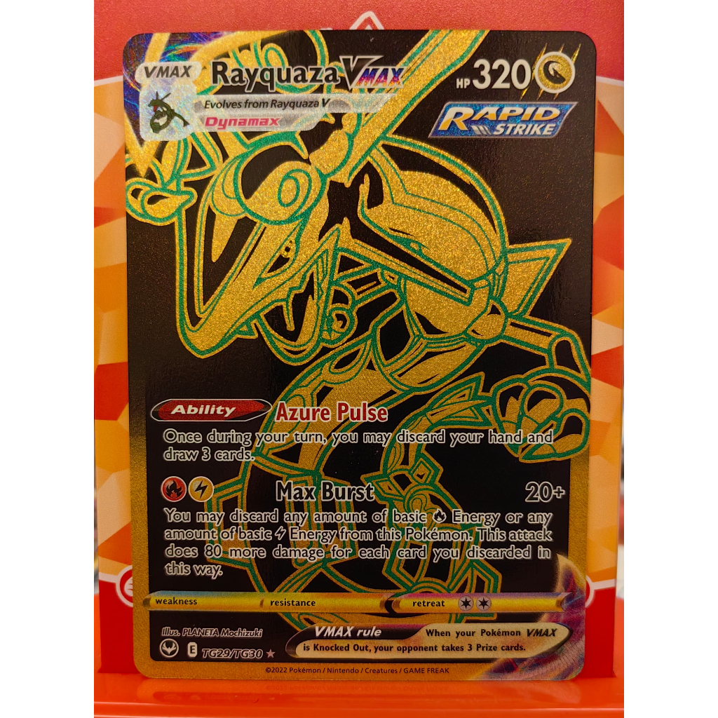 Rayquaza VMAX (Secret) TG29/TG30 / Secret Rare - SWSH12: Silver Tempest Trainer Gallery (SWSH12 ...