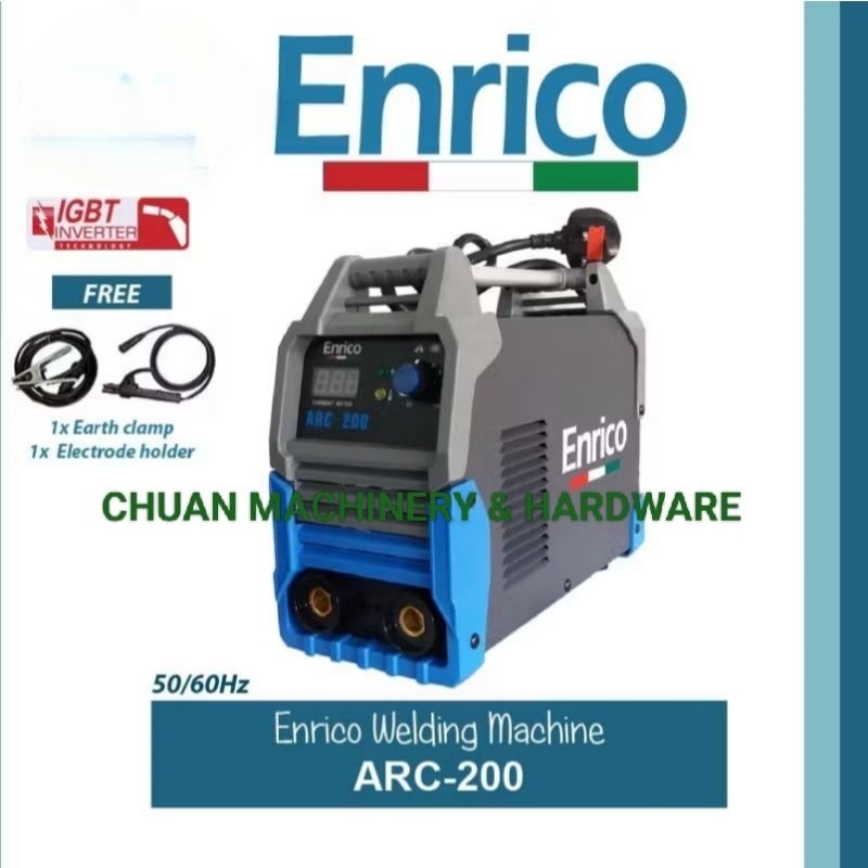 （Ready Stock）Enrico ARC-200 1 Phase Inverter Welding Machine 3.2MM ...