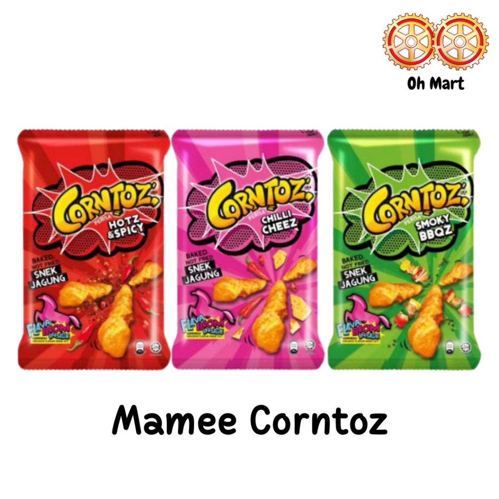Mamee Corntoz Smoky BBQZ/Chili Cheez/Hot&Spicy100g | Shopee Malaysia